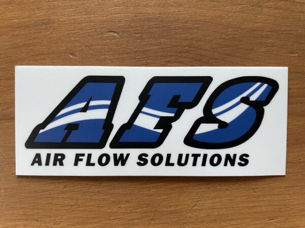 AFS Logo Sticker (Small) – Air Flow Solutions