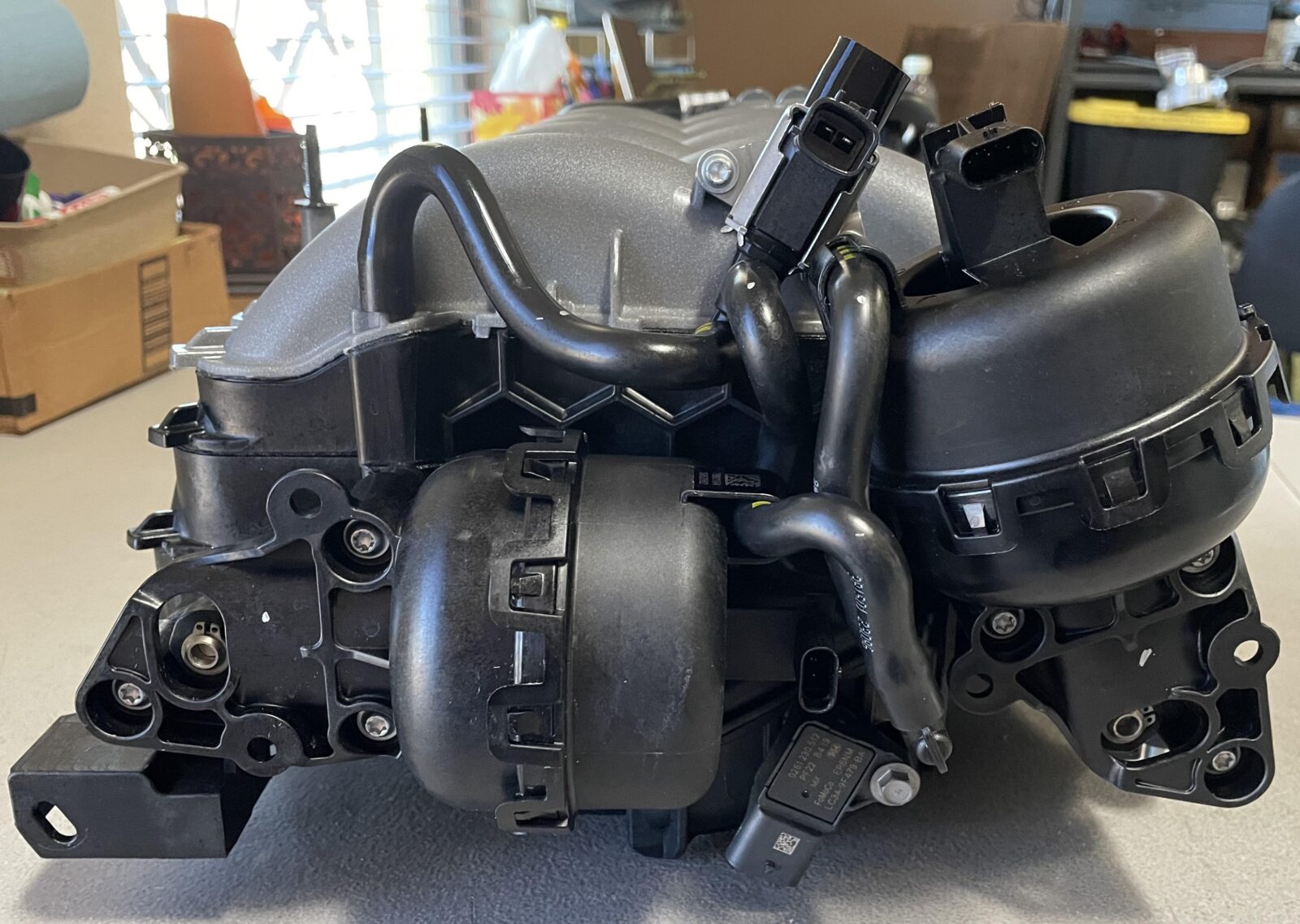 PORTED Stock 2024-’25 Mustang GT Intake Manifold (Two-Inlet) – Air Flow ...